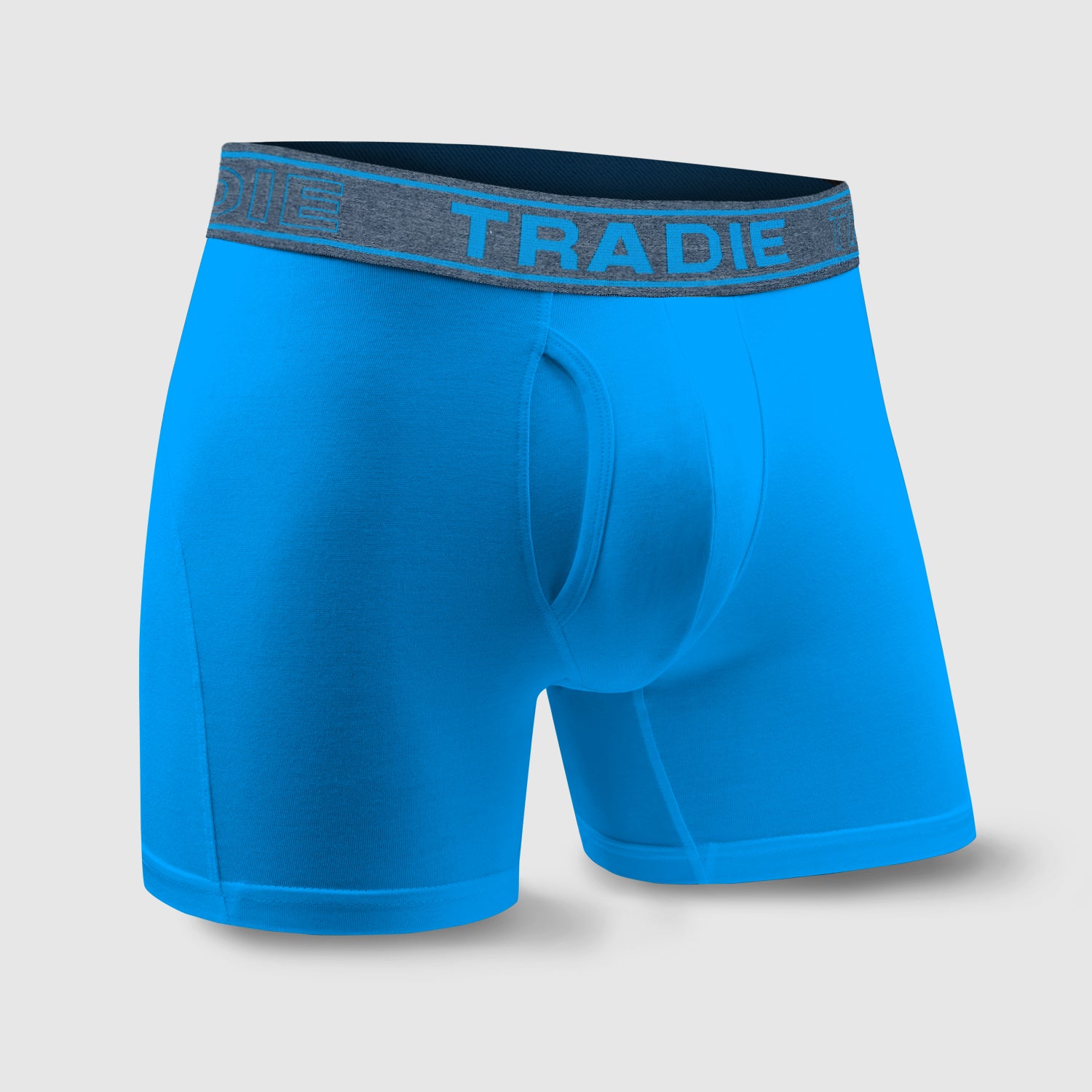 Bamboo No Bounce Mid Length Trunk Bondi blue
